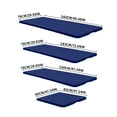 8 Ft Rectangle Tablecloth - Elastic Outdoor Picnic Table Cover-Spandex ...