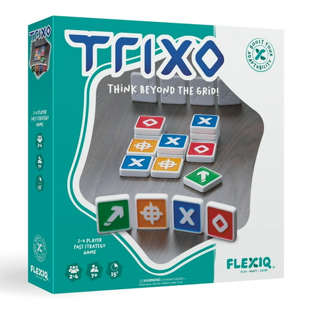 Juego de mesa FlexiQ Trixo: estrategia de apilamiento rápido de fichas | Walmart en línea