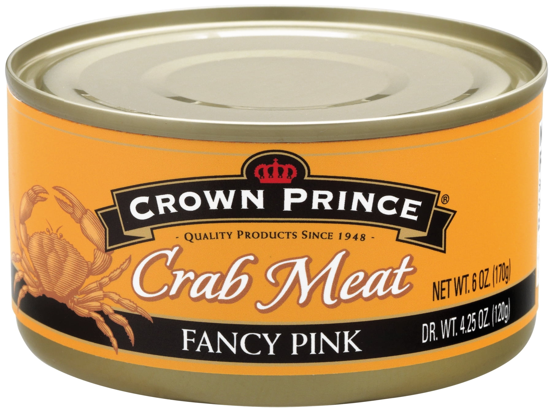 Crown Prince Fancy Pink Crab Meat, 6 oz - Walmart.com
