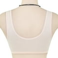 Uocefik No Underwire Bras For Women Front Closure Plus Size Padded