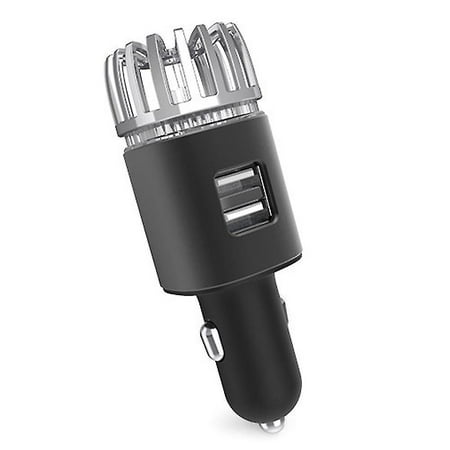 Car Air Purifier Ionizer - 12v Plug-in Ionic Anti-microbial Car ...