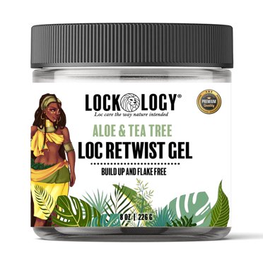 Loc Twist Gel for Dreads; Loc and Twist Gel For Retwists with Organic ...