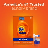 Tide Ecobox Original HE, 96 Loads Liquid Laundry Detergent, 105 Fl Oz ...