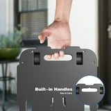 Gymax Heavy Duty Moving Rolling Platform Dolly, Interlocking Furniture ...