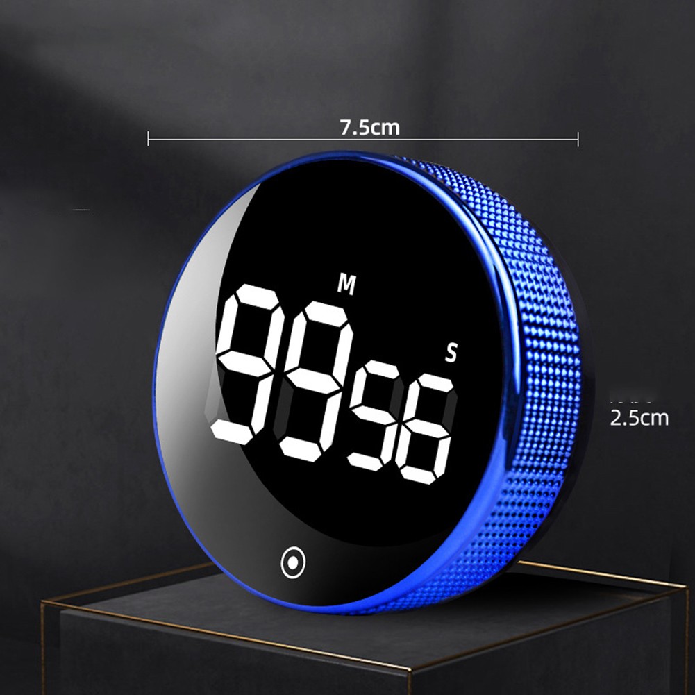 Digital Kitchen Cooking Timer Magnetic Countdown LED Digital Timer for ...