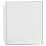 Universal Top-Load Poly Sheet Protectors, Nonglare, Economy, Letter ...