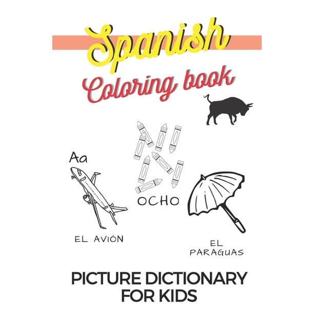 Spanish Items Coloring Pages