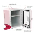 Polar Bear Retro Window Compact Mini Fridge Cooler, 6.5'',4L - Walmart.com