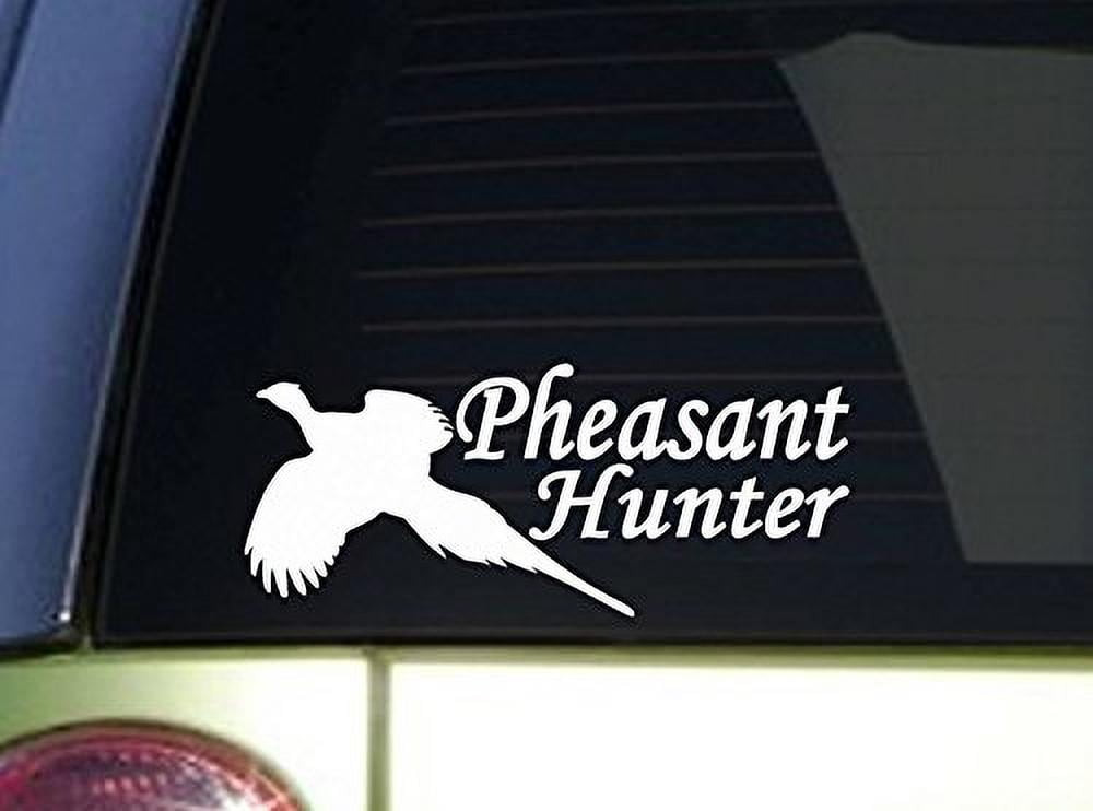 Pheasant Hunter 2 *J109* 8" wide vinyl decal pointer sticker - Walmart.com