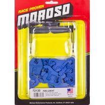 Moroso Spark Plug Wire Loom 7 mm-9 mm Blue/Chrome SBF P/N 72130 ...
