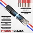 10 Pack Wire Connector for Low Voltage Wiring No Soldering Quick Wire ...