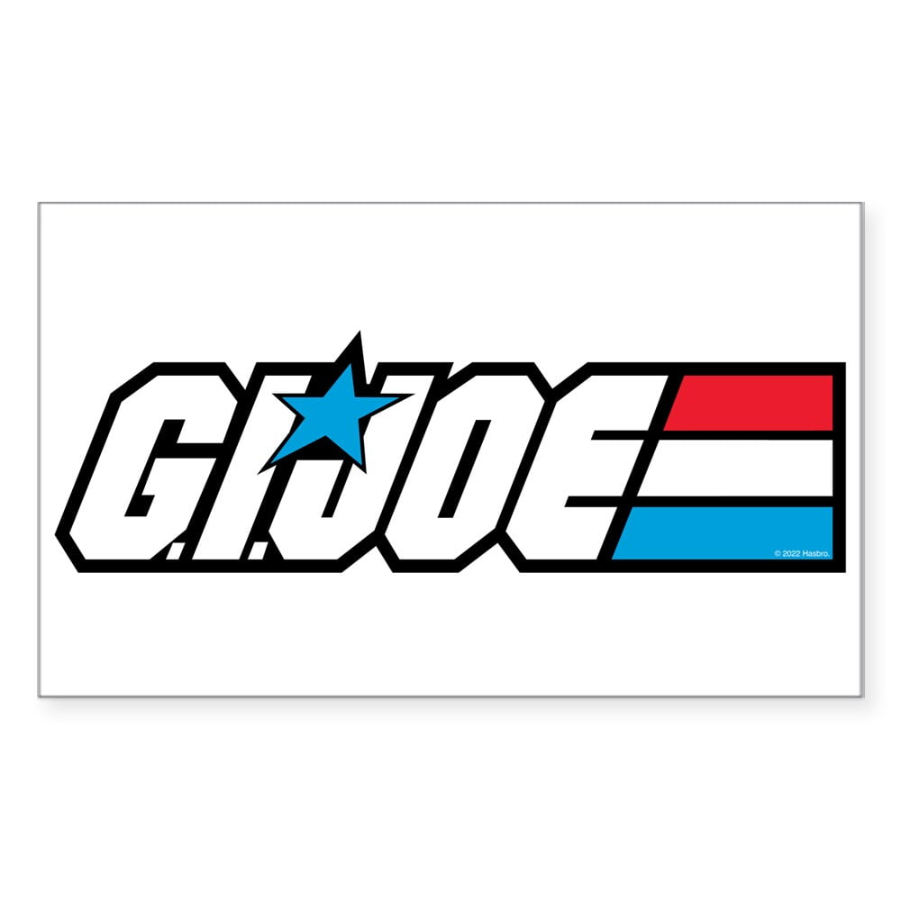 Cafepress Gi Joe Classic Logo Rectangle Bumper Sticker Car Decal
