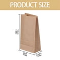 CCOCC 2026 New Paper Sandwich Bags Kraft Brown–Biodegradable ...