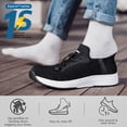 Orthinice Men's Shoes Arch Support Slip-On Casual Shoes, Medium Wide ...