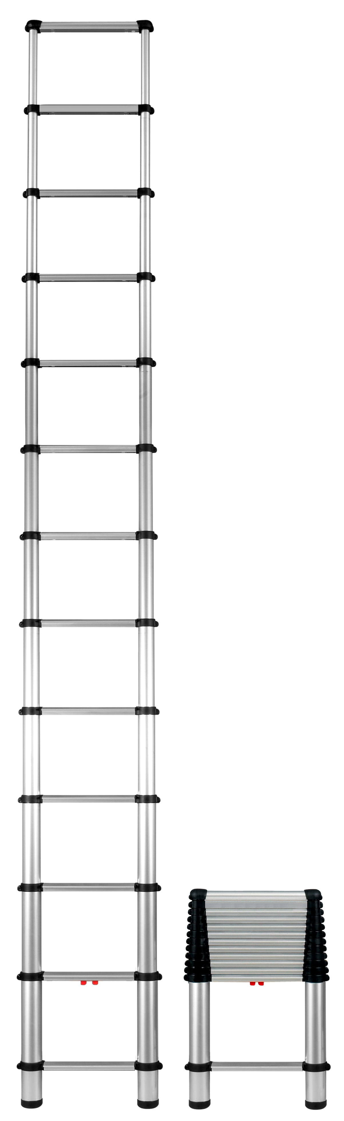 Telesteps 1600E OSHA Compliant 16 ft Reach Telescoping Extension Ladder ...
