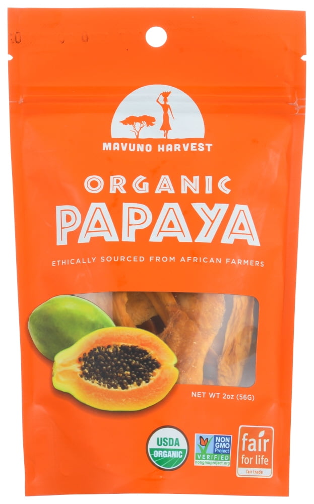 Mavuno Harvest - Organic Papaya - 2 oz. - Walmart.com