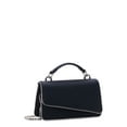 No Boundaries Women's Contemporary Top Handle Handbag, Black - Walmart.com