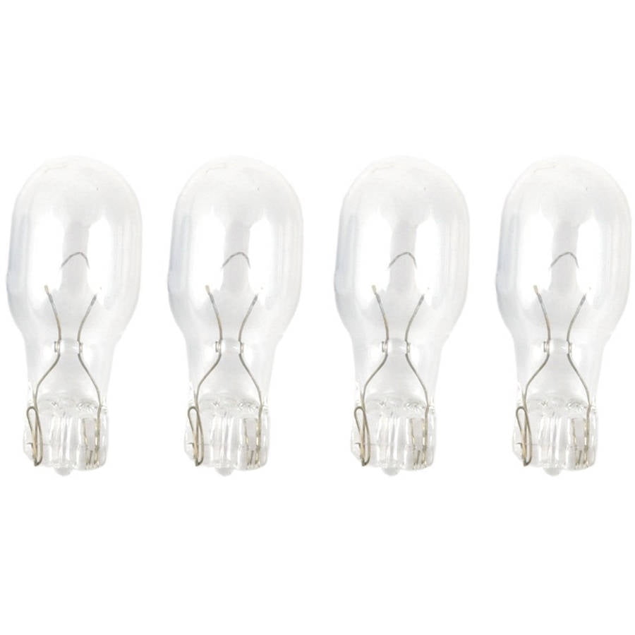 Moonrays 95504 Wedge Base Light Bulbs, Clear, 7-Watt, 4-Pack - Walmart.com