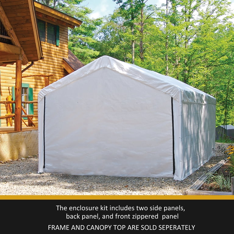 Shelterlogic Canopy Enclosure Kit ShelterLogic Enclosed Canopy Kit