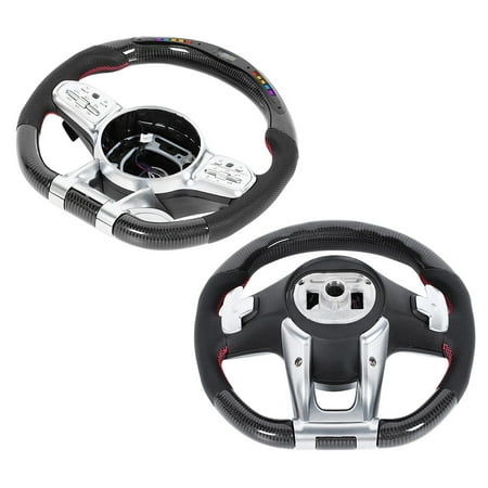 Led Steering Wheel Car Modified Accessory For Performance Carbon Fiber ...
