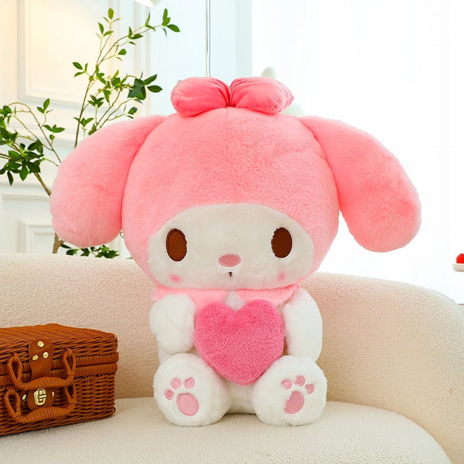 Muñeca de dibujos animados Sanrio Love Melody de 35 cm/Peluche de perro ...