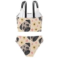 BZSMCE Swimsuit 2-Piece Tank Swimming Wear Quick Dry Bathing Suit-Pug ...