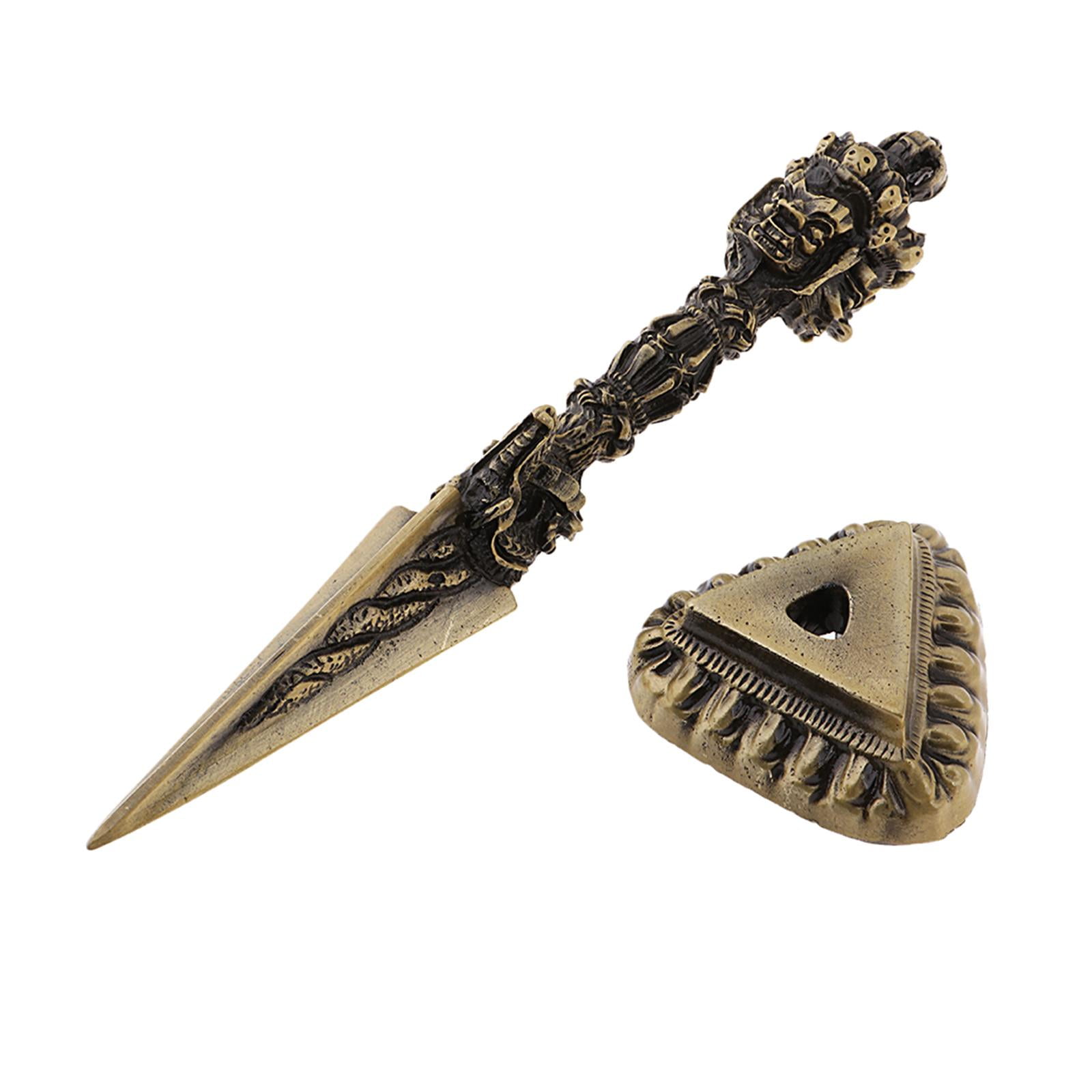 Click here for Klkcms Vintage Bronze Buddhist Phurpa Dorje Phurba... prices