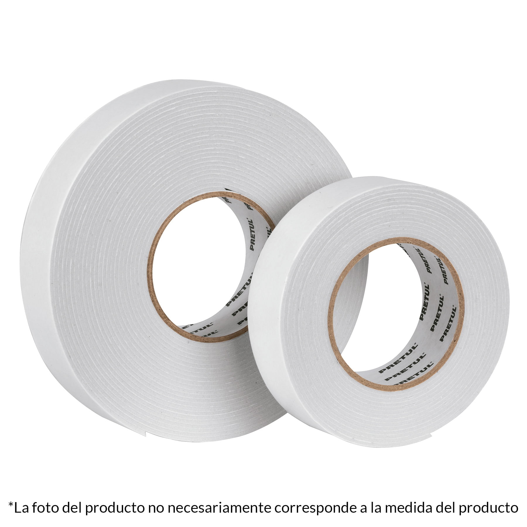 Cinta de Espuma de EVA PRETUL CDC1950P Doble Adhesivo | Bodega Aurrera ...