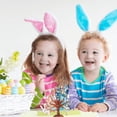 3D Easter Egg Tree Rabbit Greeting Card Set Spring Season Invitation ...