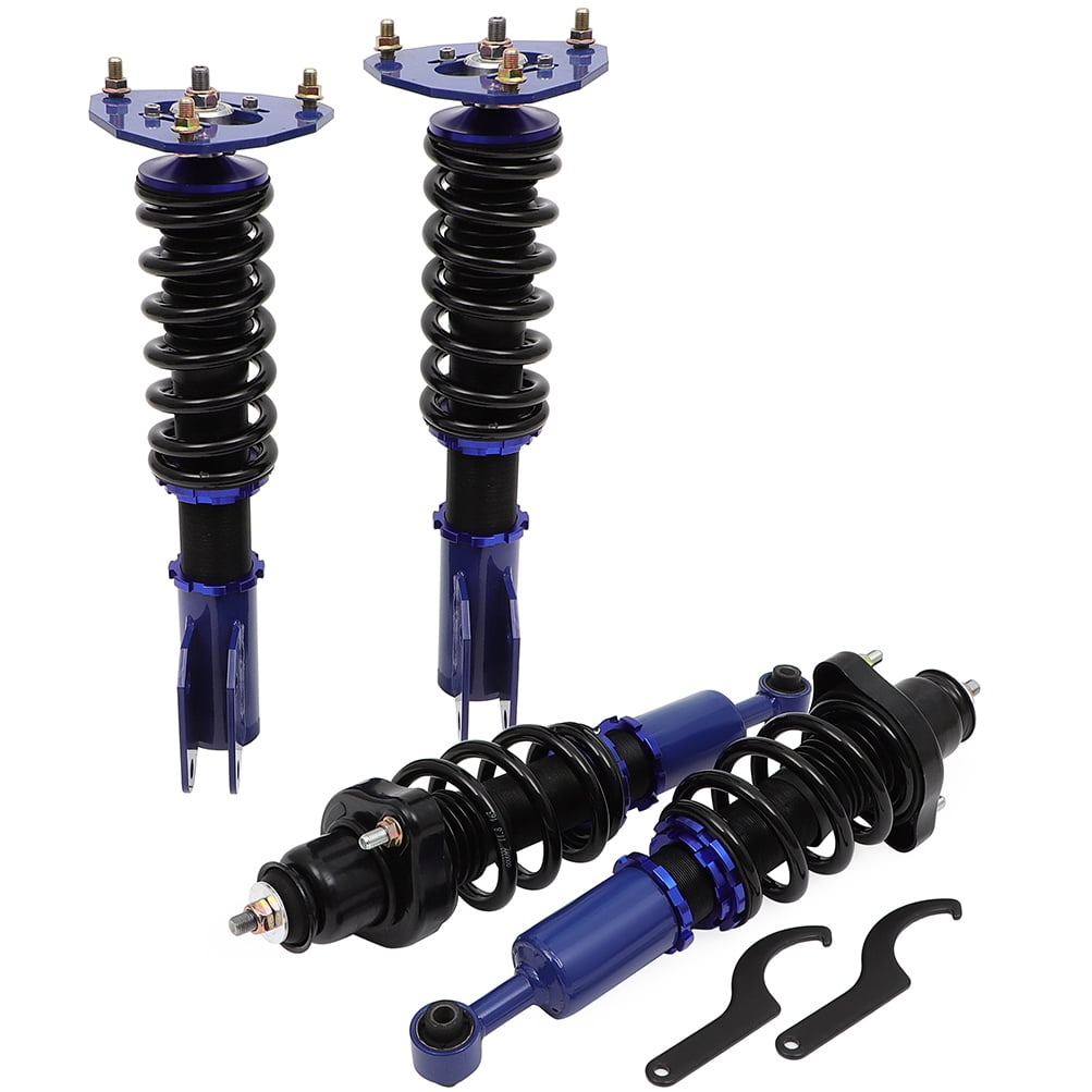 Coilover Struts Suspension Kit Coilover Shocks Full Set Adjustable ...