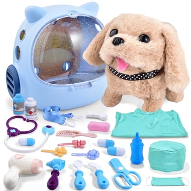 Vida the Vet, Vet’s Bag with 5 Vet-play Accessories & 1 Popcorn Plush ...
