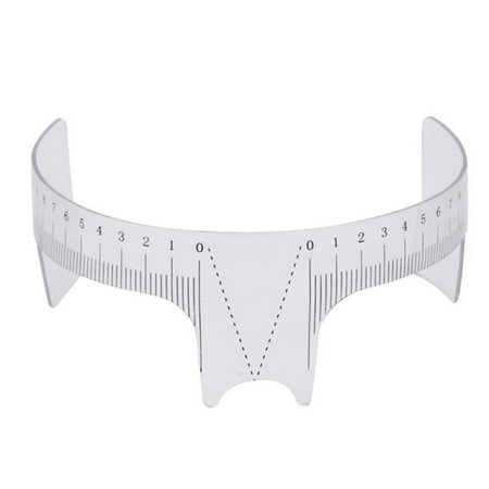 freestylehome Elastic Eyebrow Ruler Measuring Tool Eyebrow Guide Ruler ...