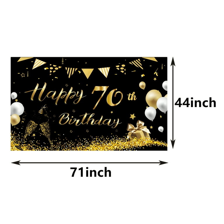 Happy 70th Birthday Background