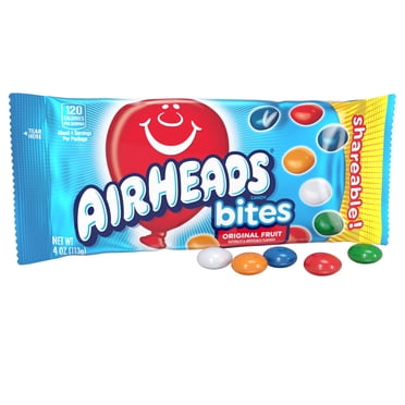 Airheads Large Mixed Candy Bars, Variety Bulk Box, Chewy Fruit Taffy ...