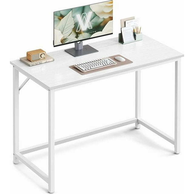 SONGMICS HOME Computer Desk, Office Work Desk, 19.7 x 39.4 x 29.9 ...