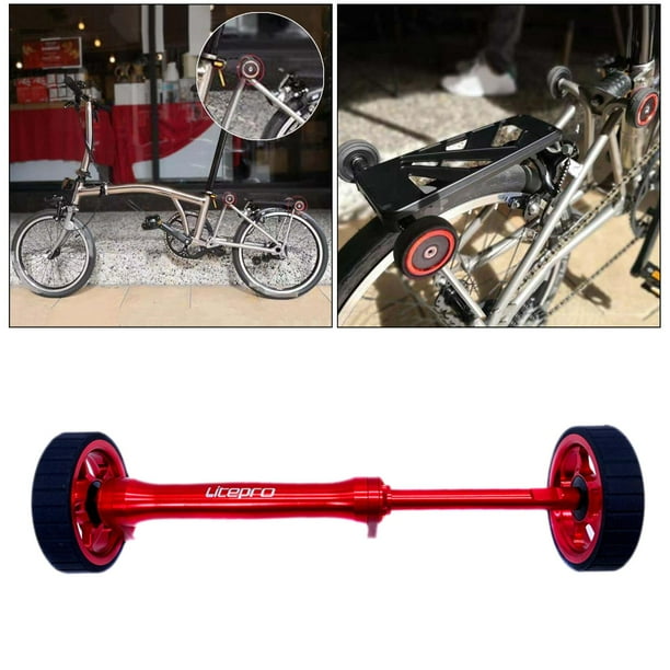 Barra de extensión de rueda fácil para bicicleta plegable, barra ...