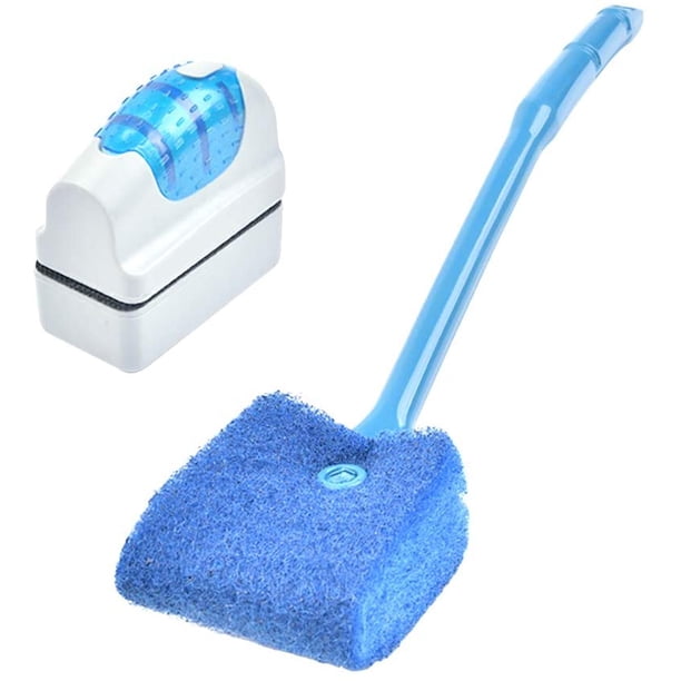 2 in 1 Aquarium Fish Tank Clean Kit, Magnet Aquarium Cleaner Scrubber ...