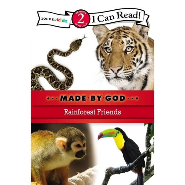 I Can Read! / Made by God: Rainforest Friends : Level 2 (Paperback ...