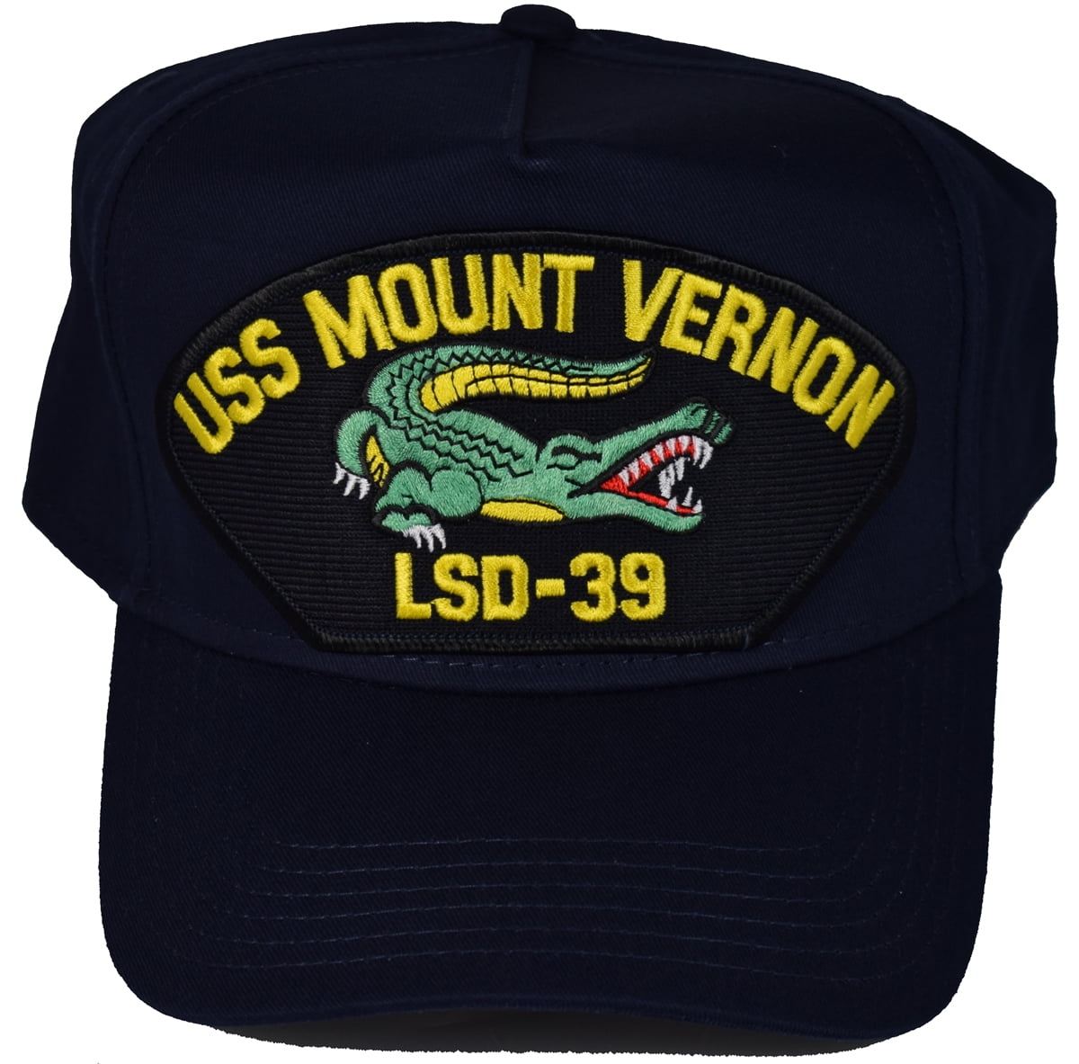 USS MOUNT VERNON LSD-39 HAT - NAVY BLUE - Veteran Owned Business ...