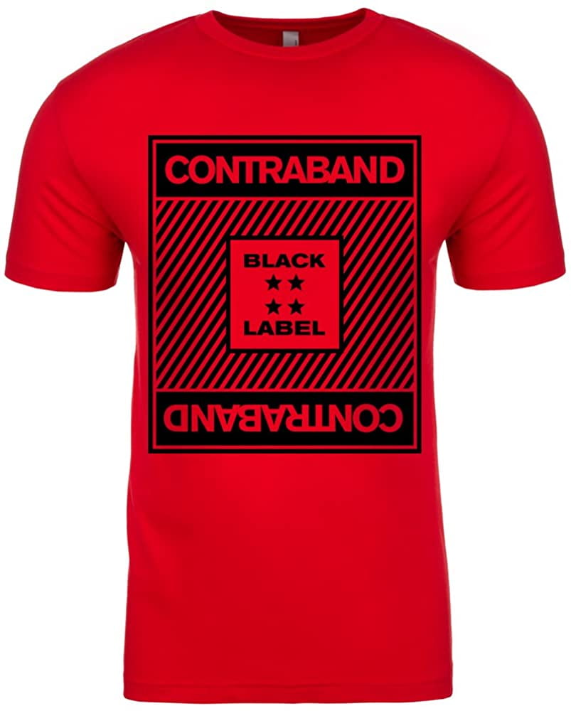 Contraband Black Label 10030 Lines Mario Esco Series Designed T-Shirt ...