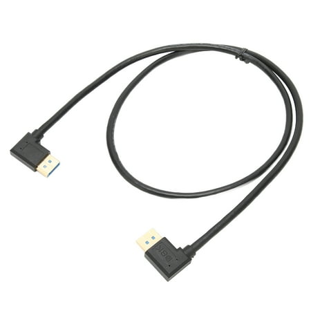 Displayport Cable 1.4, 90 Degree Right Angle DP Male To DP Male Cable ...