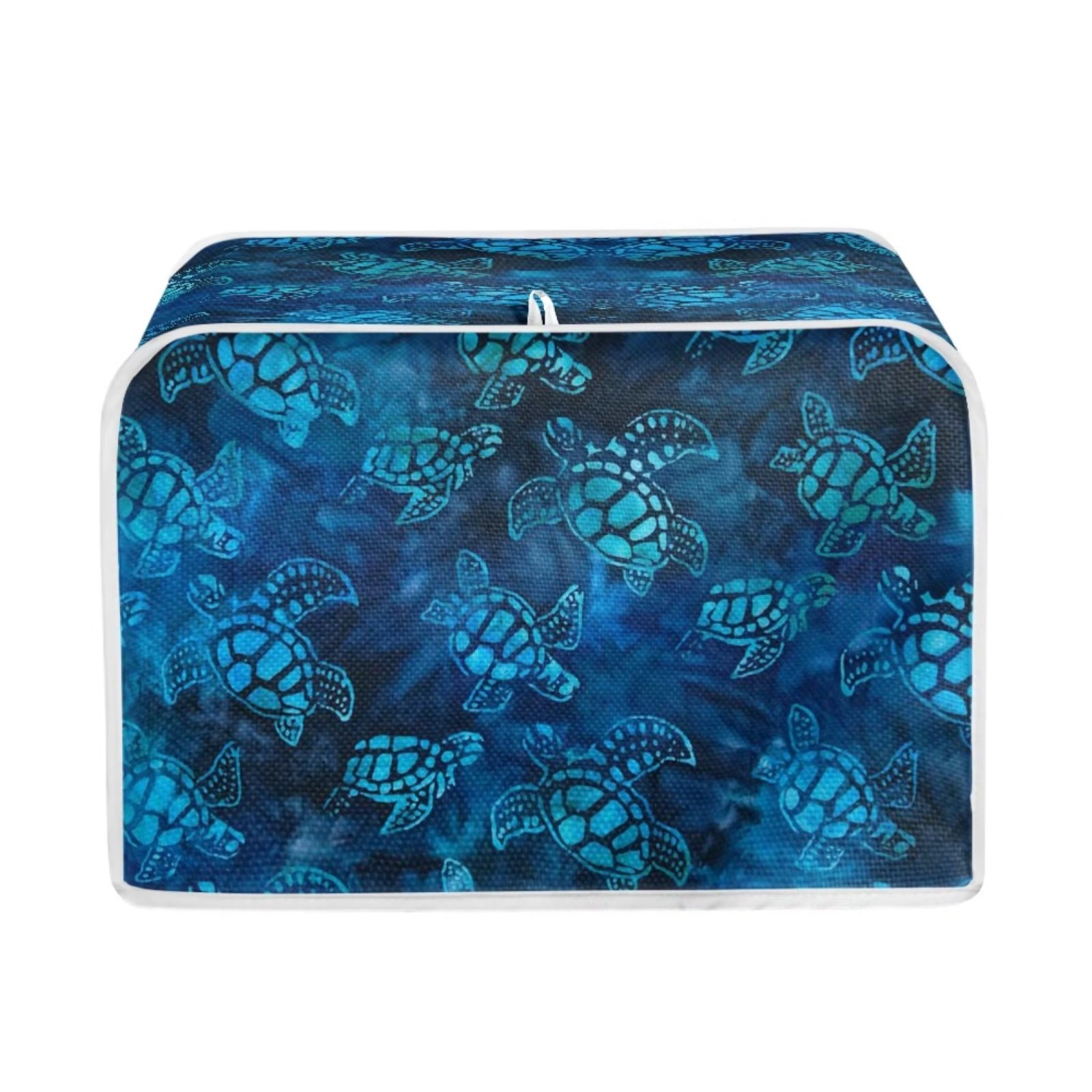 Suhoaziia 4-Slice Toaster Covers Wide Slot,Anti Greasy Blue Hibiscus ...