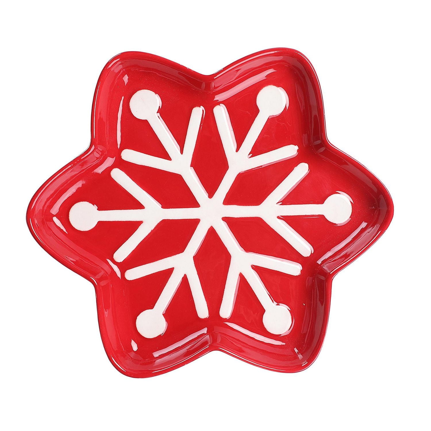 Click here for Holiday Time Snowflake Appetizer Plate prices