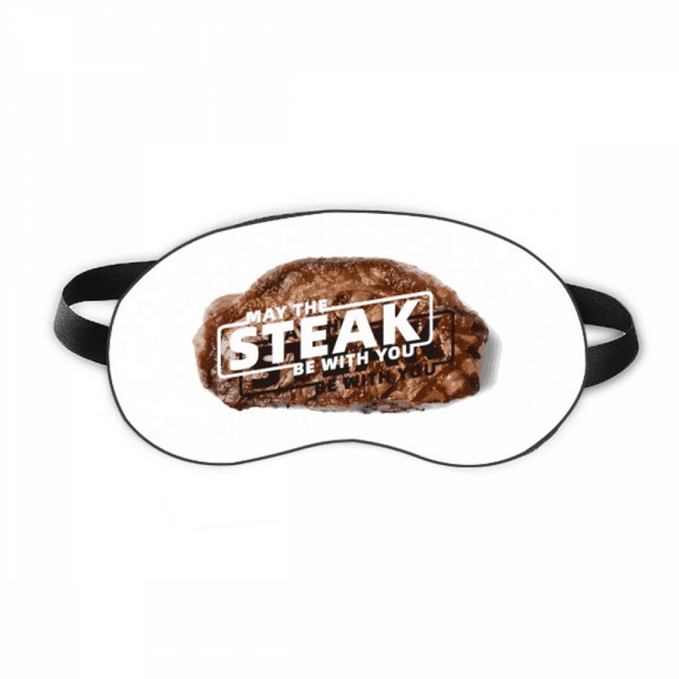 Beef Food Meat Give Sleep Eye Shield Soft Night Blindfold Shade Cover ...