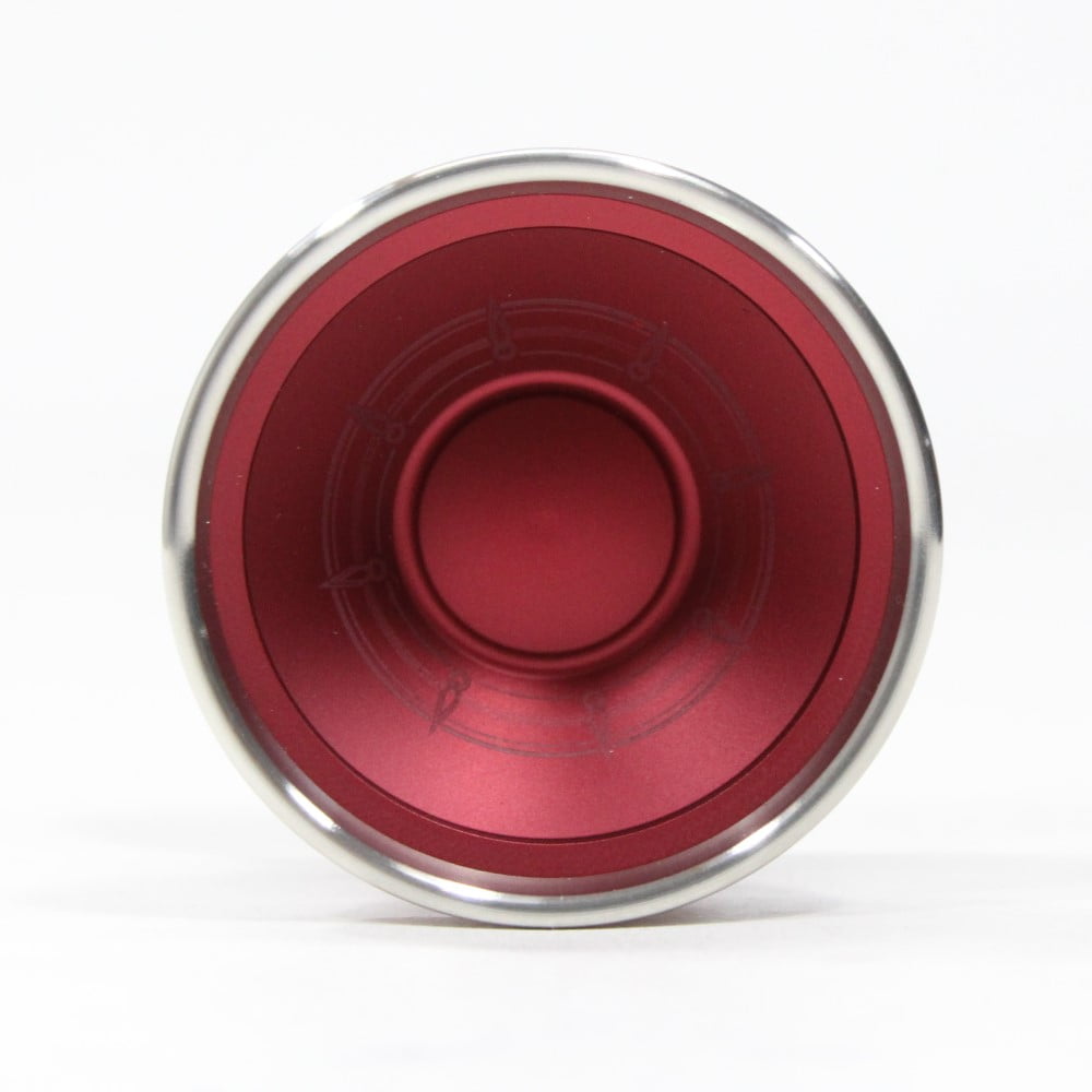 Yoyorecreation Valkyrie Yo-Yo - Bi-Metal YoYo (Dark Red) - Walmart.com