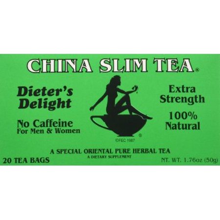 1 X China Slim Tea Extra Strength (20 Teabags) - Walmart.com
