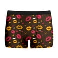 Face On Red Lip Men Boxer Briefs Birthday Day Gifts Boxers For Men ...