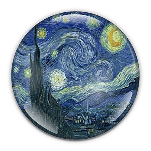Van Gogh Starry Night Paperweight in Gift Box, 3 Inch Crystal Dome ...