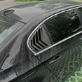 2Pcs Car Rear Window Side Louver Trim Cover for BMW 5 Series for E60 ...