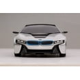 BMW i8 RC Remote Control Sports Car - Silver - 1:24 RC Car - Walmart.com